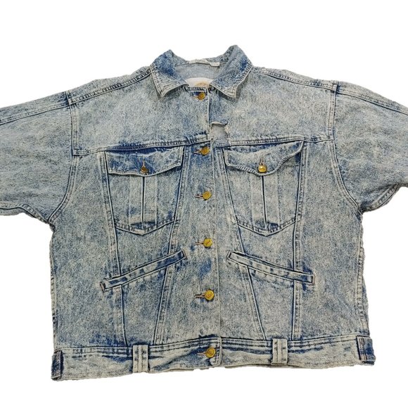 anchor blue | Jackets & Coats | Vintage Anchor Blue White Washed ...